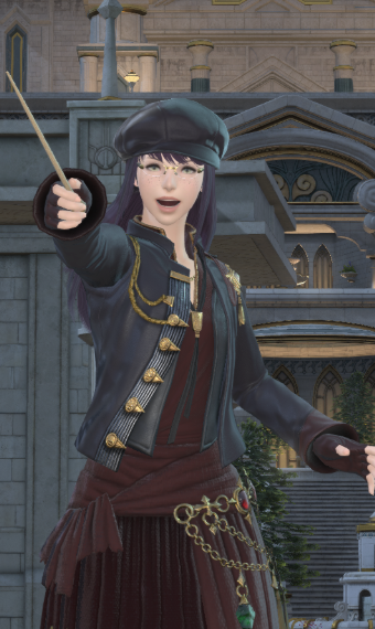 The Bohemian Goth Elite Student | Eorzea Collection