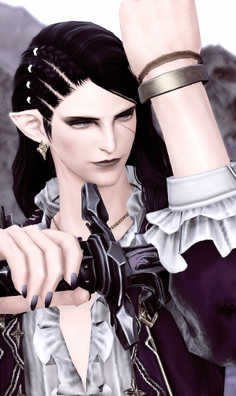 violet blade. | Eorzea Collection