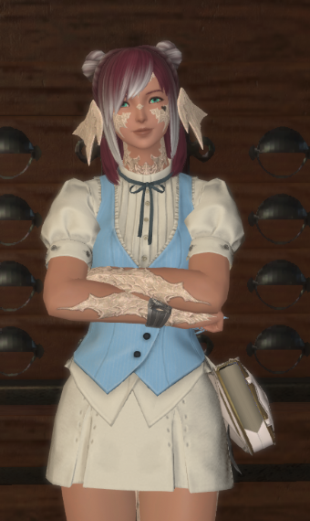 Cute but classy healer | Eorzea Collection