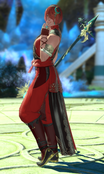 Emerald Moon Sorceress | Eorzea Collection