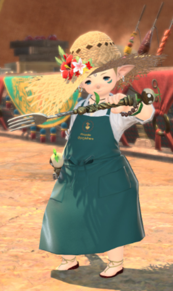 Tropical barbeque ninja | Eorzea Collection