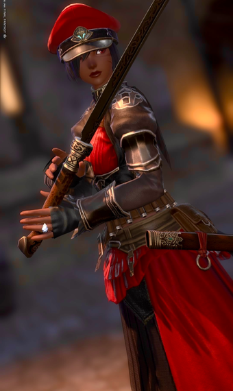 ruby samurai. | Eorzea Collection