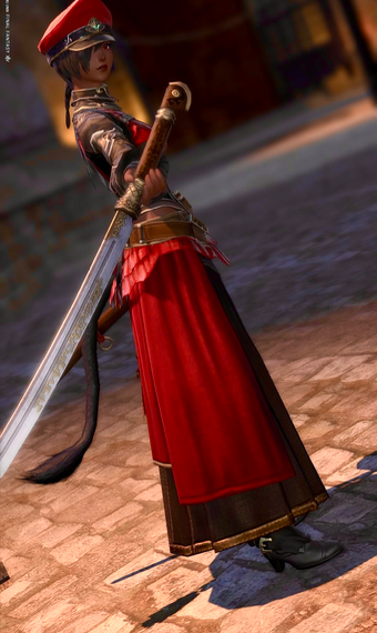 ruby samurai. | Eorzea Collection