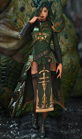 Velvet Lizard | Eorzea Collection