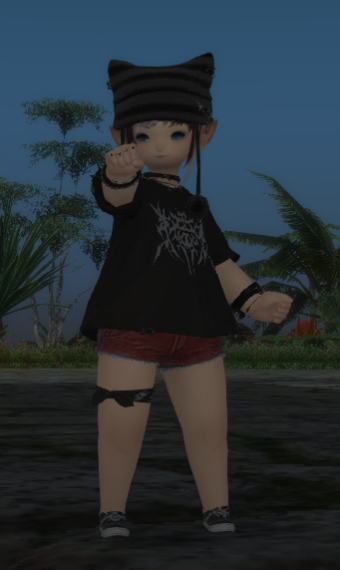 Glam Emo girl lala | Eorzea Collection