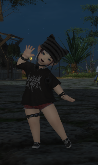 Glam Emo girl lala | Eorzea Collection