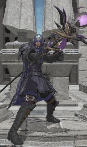 Indigo Knight of Temperance | Eorzea Collection