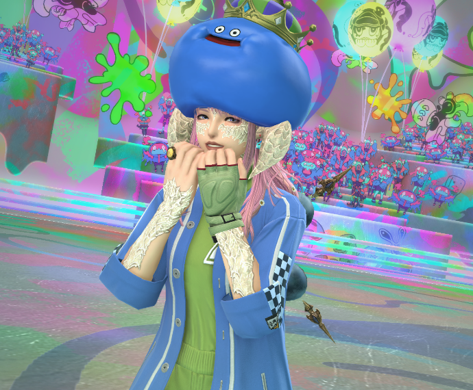 Painted in blue and green I Sugar Riot Inspiration | Eorzea Collection