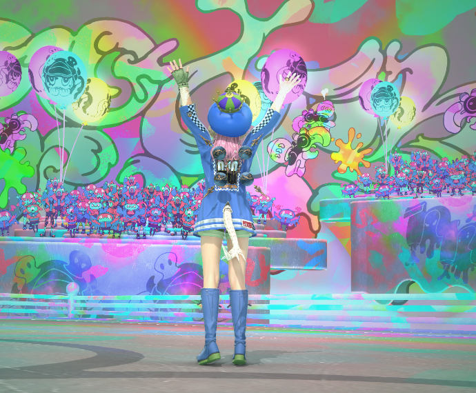 Painted in blue and green I Sugar Riot Inspiration | Eorzea Collection