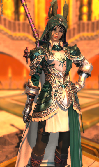 Siblings of Light - Verdant Knight Queen | Eorzea Collection