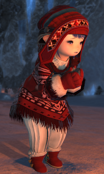 Little Red Snowy Potato | Eorzea Collection