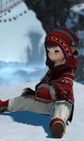 Little Red Snowy Potato | Eorzea Collection