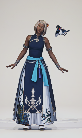 Bird Minion Glam 23 - Doman Magpie | Eorzea Collection