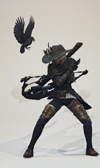 Bird Minion Glam 25 - Micro Crow | Eorzea Collection