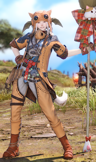 gobbie felyne (ffxiv x mhw) | Eorzea Collection