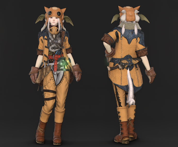 gobbie felyne (ffxiv x mhw) | Eorzea Collection