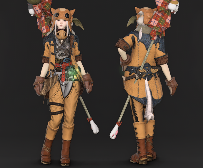 gobbie felyne (ffxiv x mhw) | Eorzea Collection