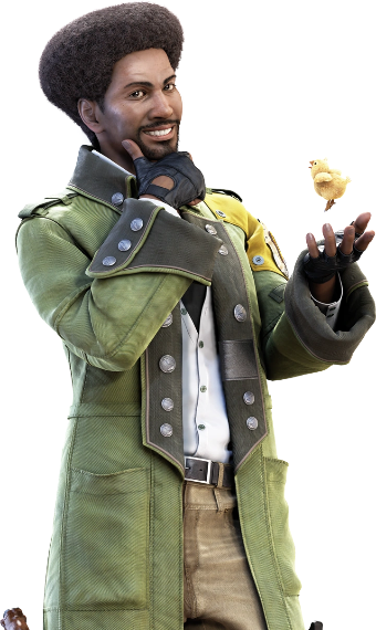 Sazh - Final Fantasy XIII (and chocobo chick!) | Eorzea Collection