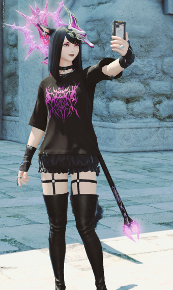 Modern Goth Miko | Eorzea Collection