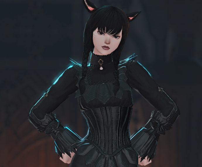 Modern Wednesday Addams | Eorzea Collection