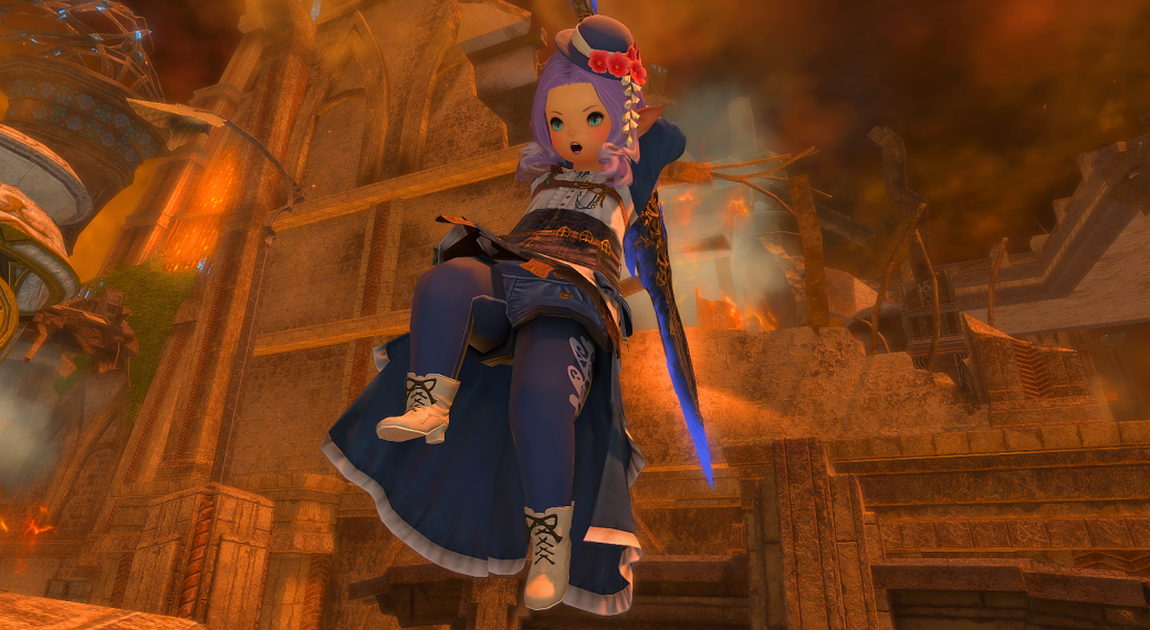 Walking in flames | Eorzea Collection