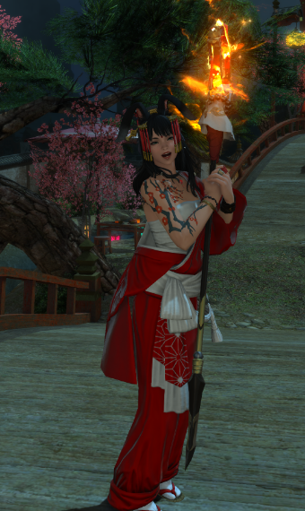 Eastern Fire Maiden | Eorzea Collection