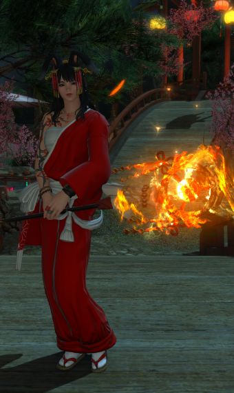 Eastern Fire Maiden | Eorzea Collection
