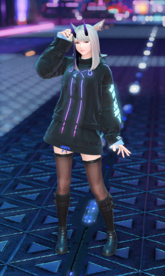 neon lights. | Eorzea Collection