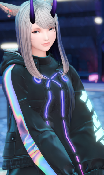 neon lights. | Eorzea Collection