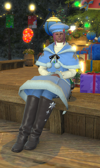 Festive in blue | Eorzea Collection