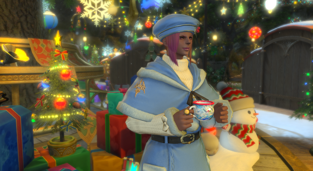 Festive in blue | Eorzea Collection