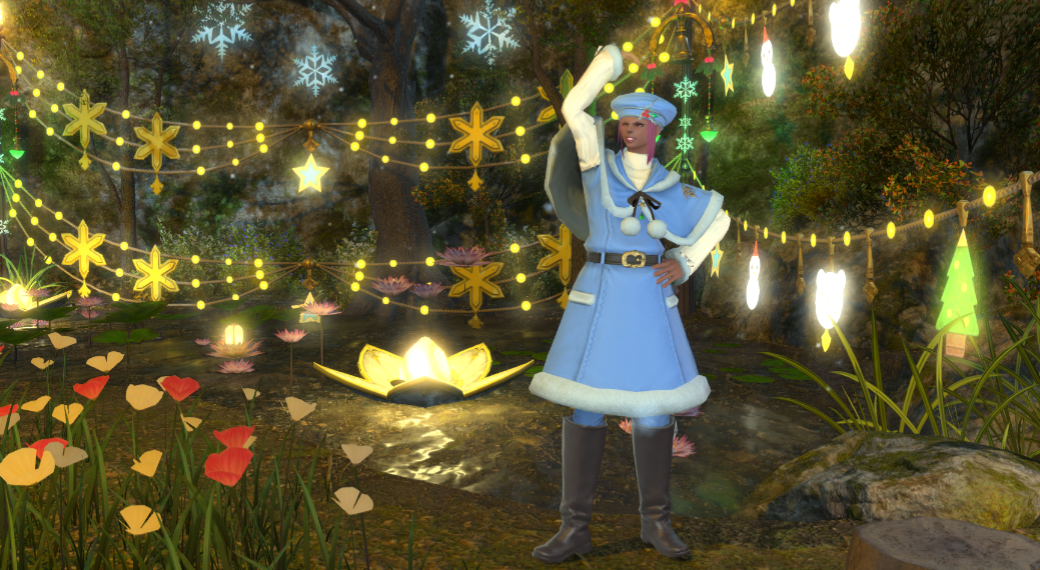Festive in blue | Eorzea Collection