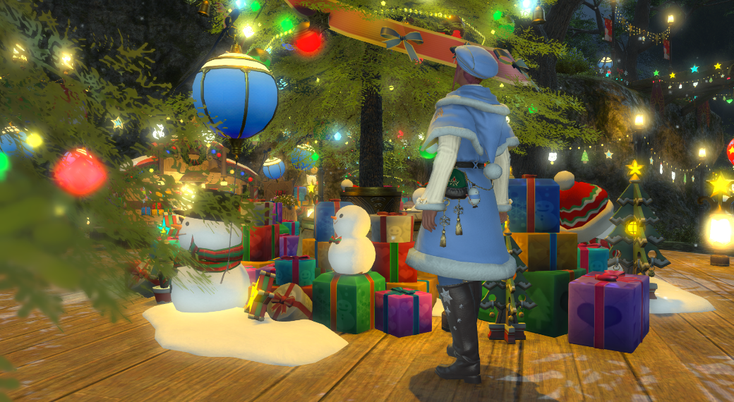 Festive in blue | Eorzea Collection