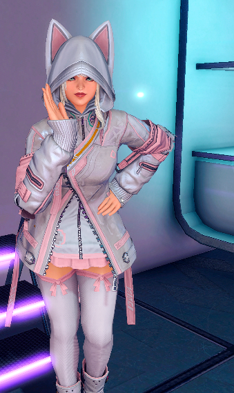 Cyber Punk Pastel Kitty | Eorzea Collection