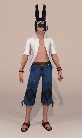 Figmental Shark Summer (M) | Eorzea Collection