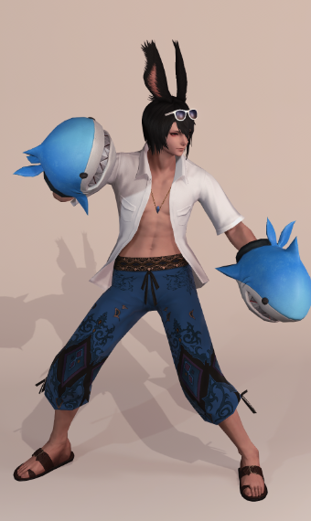 Figmental Shark Summer (M) | Eorzea Collection