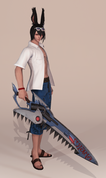 Figmental Shark Summer (M) | Eorzea Collection