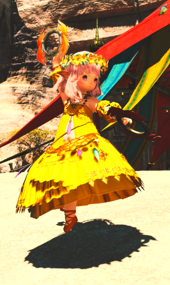 Sunflower Charm | Eorzea Collection