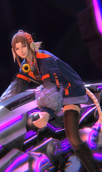 Purple Light (Unika - Guilty Gear inspired) | Eorzea Collection