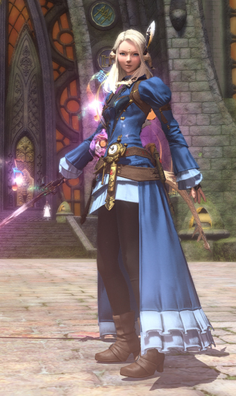 The blue spellblade | Eorzea Collection