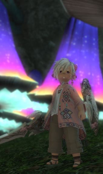 Pink can still be a manly color! | Eorzea Collection