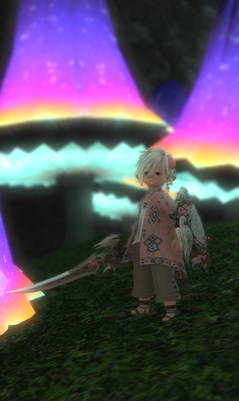 Pink can still be a manly color! | Eorzea Collection