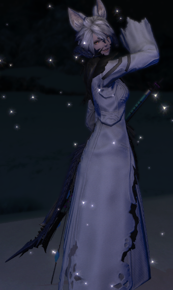 Feral Snow Fox Priestess | Eorzea Collection