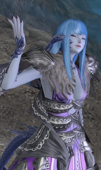 Blue Demon Girl - Aura | Eorzea Collection