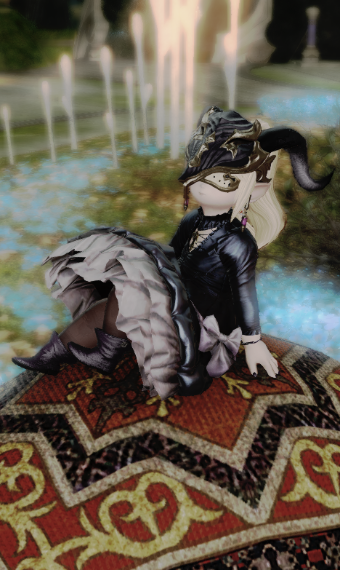 dark ruffles | Eorzea Collection