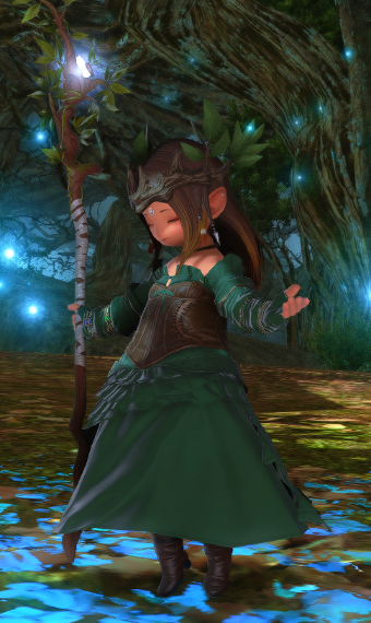 Forest Goddess - DnD Druid Gnome | Eorzea Collection