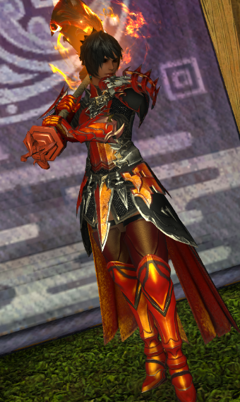 Flame-kissed Warrior | Eorzea Collection