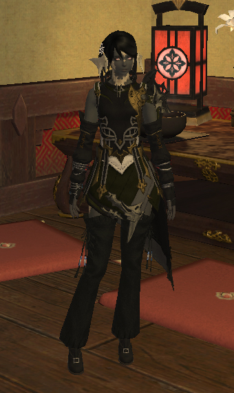 No dress needed for a caster | Eorzea Collection