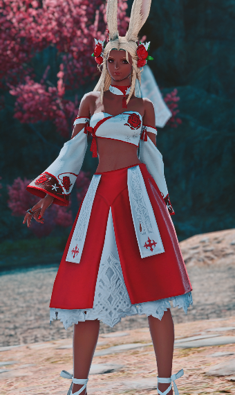 AFSeasons : Summer White Mage | Eorzea Collection