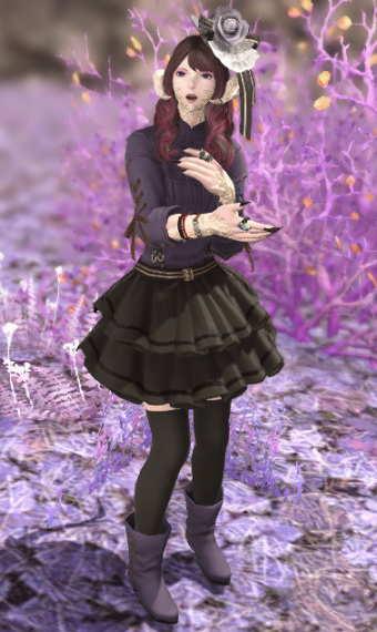 Posh Purple Goth | Eorzea Collection